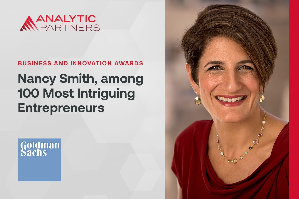 Analytic Partners Honored by Goldman Sachs for Entrepreneurship | Analytic Partners – Marketing ...