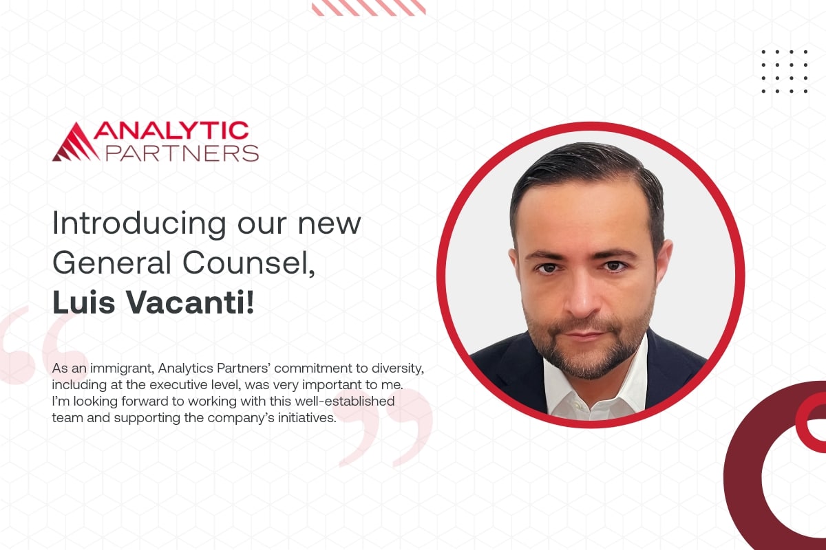 Analytic Partners Appoints Luis Vacanti as General Counsel | Analytic ...